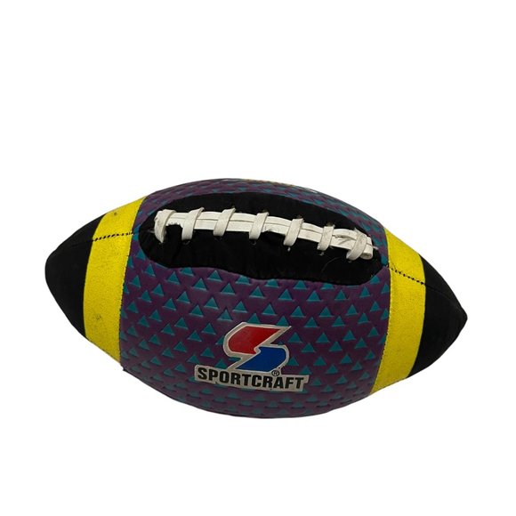 Vintage | Toys | Vintage Sportcraft Kwik Grip Purple Teal Yellow Rubber ...